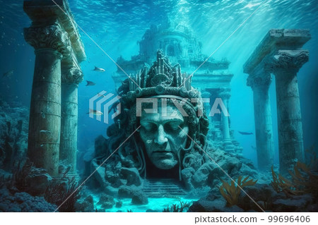 Ancient Underwater City Art 8 Underwater Cities Around The World