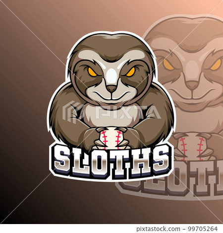 Sloths Animal Team Badge - Stock Illustration [99705264] - PIXTA