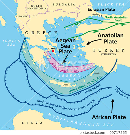 Aegean Sea Map The Coasts And Islands Of The Aegean Sea.: Geographicus