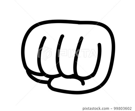 Hand icon goo punch - Stock Illustration [99803602] - PIXTA
