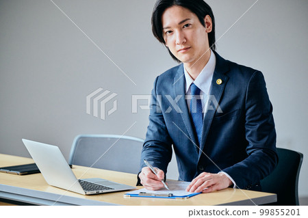 Lawyer Interviewing Client