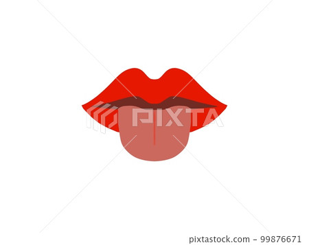 lips body parts - Stock Illustration [99876671] - PIXTA