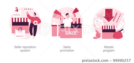 Retail sales strategy abstract concept vector... - Stock Illustration ...