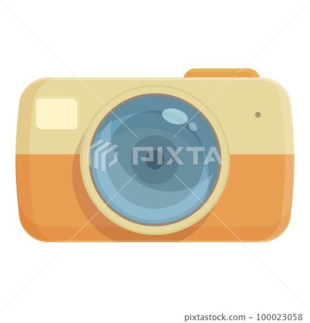 Camera With Flash Cartoon