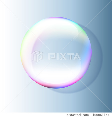 Transparent soap bubble may be used as text... - Stock Illustration ...
