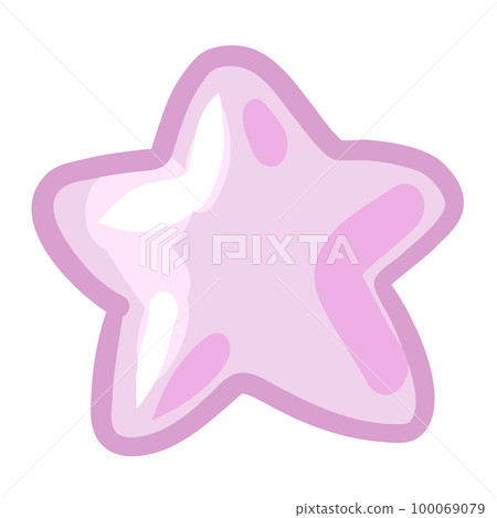 vector pink star. Asterisk icon. vector... - Stock Illustration ...
