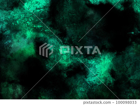 green spooky horror hell illustration - Stock Illustration [100098033 ...