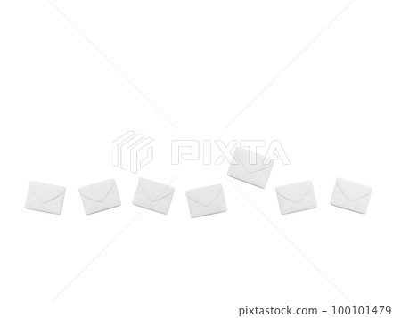 multiple emails floating - Stock Illustration [100101479] - PIXTA
