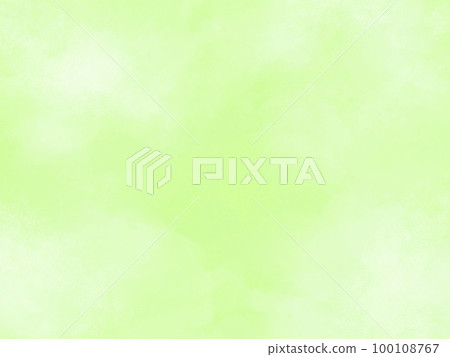 Refreshing green watercolor background material - Stock Illustration ...