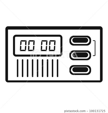 Digital Clock Icon