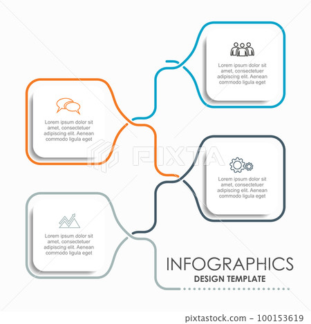 Infographic design template with place for your... - Stock Illustration ...
