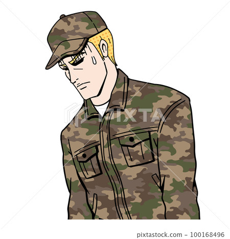 Depressed Soldier