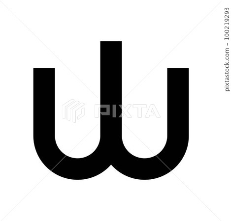 Illustration Vector Graphic of W letter logo - Stock Illustration ...