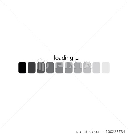 loading icon - Stock Illustration [100228784] - PIXTA