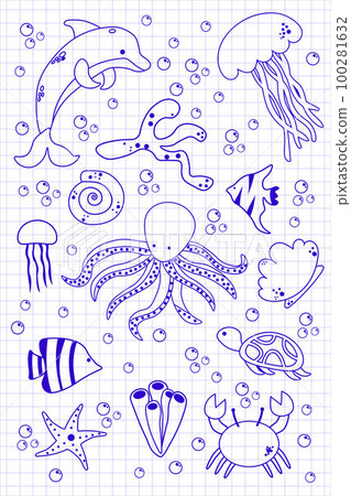 Sea Life Templates