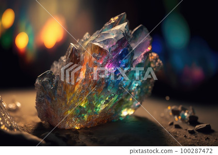 Rainbow Crystals Wallpaper