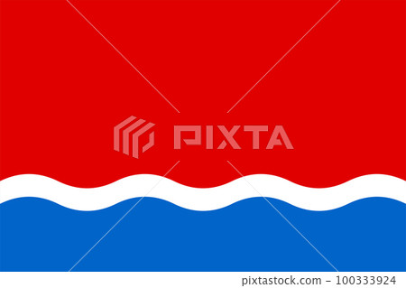Flag of Amur Oblast (Russian Federation, Russia) - Stock Illustration ...