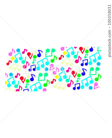 colorful note material - Stock Illustration [100358031] - PIXTA