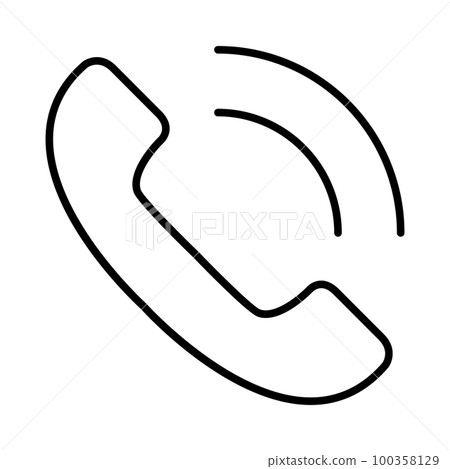 Calling line icon - Stock Illustration [100358129] - PIXTA