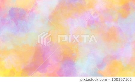 Pale colorful watercolor, background - Stock Illustration [100367105 ...