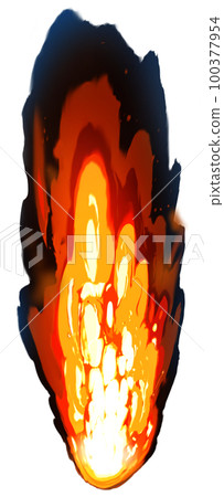Fire pillar - Stock Illustration [100377954] - PIXTA