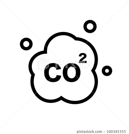 Carbon Dioxide Clip Art Carbon Dioxide With Earth, Illustration