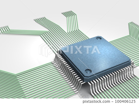 Semiconductor Technology State-of-the-art... - Stock Illustration ...