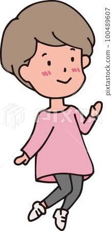 happy mom - Stock Illustration [100489607] - PIXTA