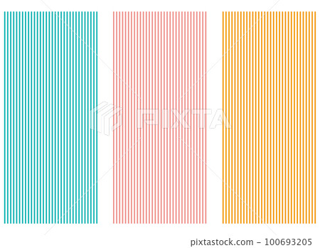 A set of simple thin vertical stripes in... - Stock Illustration ...