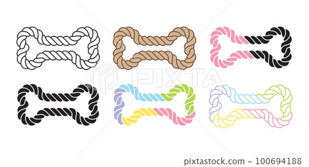 Pink Dog Bone Clip Art