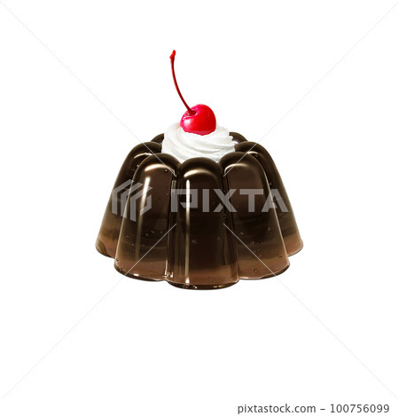 coffee jelly illustration real - Stock Illustration [100756099] - PIXTA