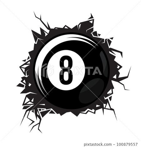8 Ball Vector