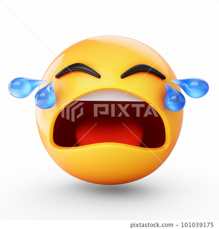 Crying Smiley Clip Art