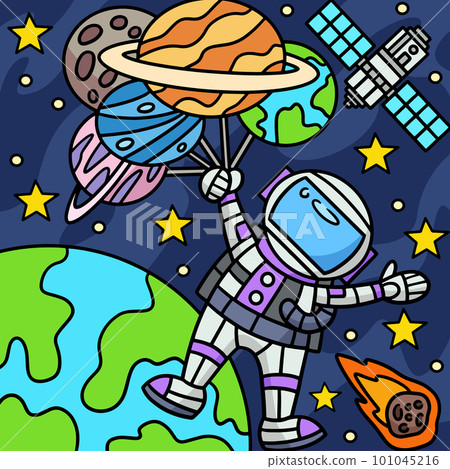 Jupiter Astronaut Comic
