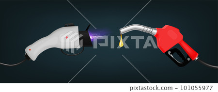 Eco Fuel Realistic Illustration - Stock Illustration [101055977] - PIXTA