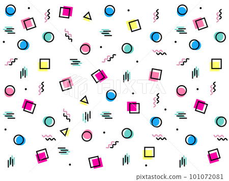 retro pop design background - Stock Illustration [101072081] - PIXTA