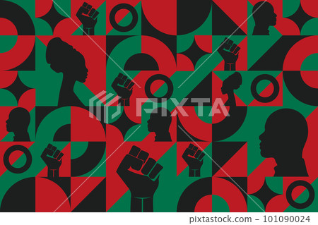 Juneteenth. Freedom Day. June 19. Seamless... - Stock Illustration ...