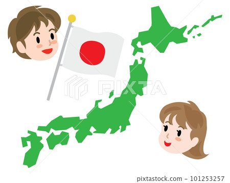 Japan Map For Kids