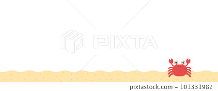 crab banner - Stock Illustration [101331982] - PIXTA