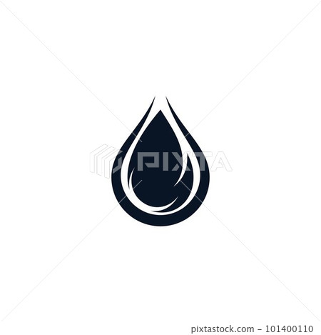Oil drop icon vector illustration - Stock Illustration [101400110] - PIXTA