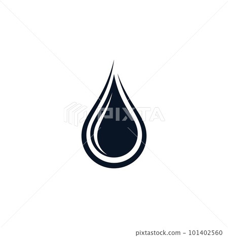 Oil drop icon vector illustration - Stock Illustration [101402560] - PIXTA