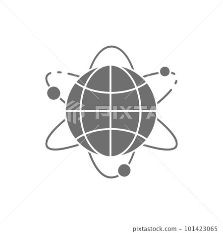 Internet Globe Clipart Internet Globe Icon Vector Illustration Flat