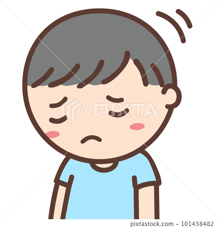 "Disappointment" picture card (life scene)... - Stock Illustration ...