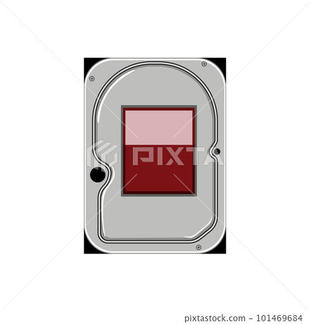 storage hard drive cartoon vector illustration-插圖素材 [101469684] - PIXTA圖庫