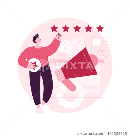 Reputation management abstract concept vector... - Stock Illustration ...