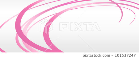 Abstract line banner pink & white - Stock Illustration [101537247] - PIXTA