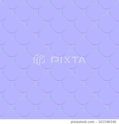 Octagon floor normal map (perfectly seamless... - Stock Illustration ...