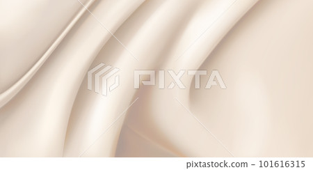 Background of fabric with folds - Stock Illustration [101616315] - PIXTA