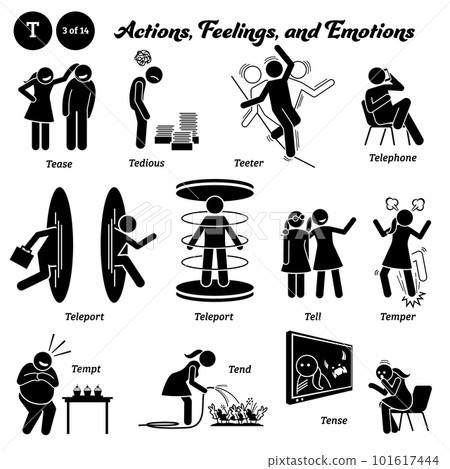 Emotions Amp Behavior Clip Art