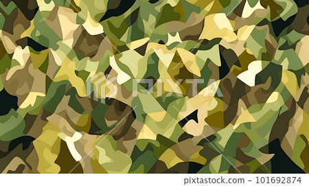 Camouflage pattern background "AI-generated image" - Stock Illustration ...